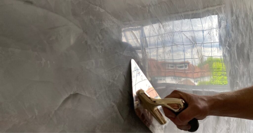 What surfaces can I install Venetian plaster over?